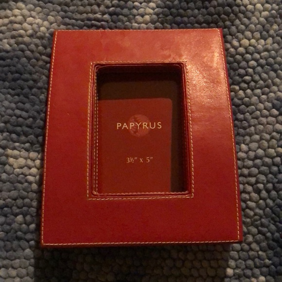 Papyrus | Other | Papyrus 32 X 5 Gorgeous Red Frame Wwhite Detailed ...